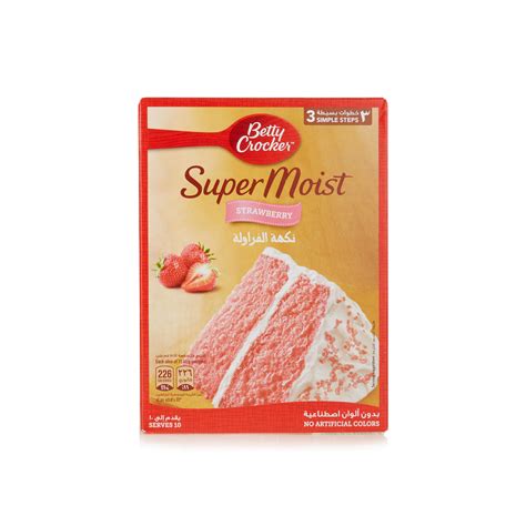 Betty Crocker Super Moist Strawberry Cake Mix G Spinneys Uae
