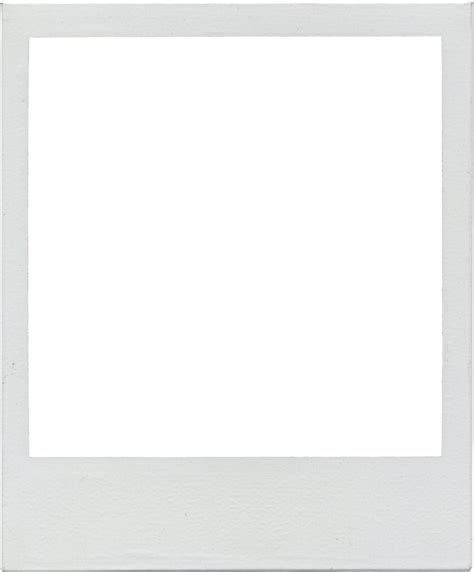 Polaroid Png Template