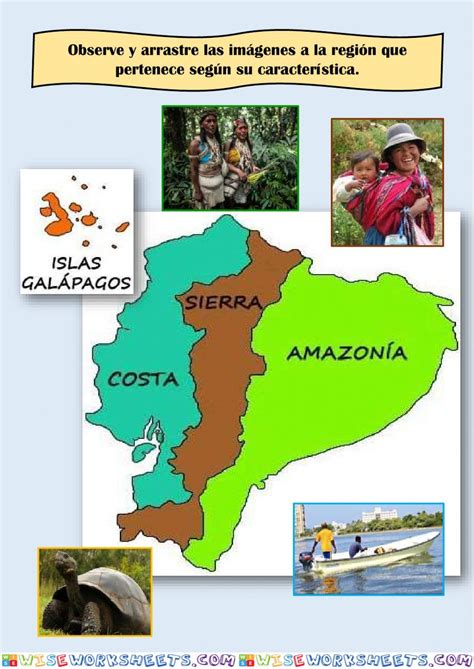 Las Regiones Del Ecuador Worksheet Images And Photos Finder Porn Sex