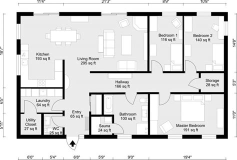 Create Professional 2D Floor Plans RoomSketcher Home Plan Drawing