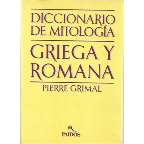 Diccionario de mitología griega y romana