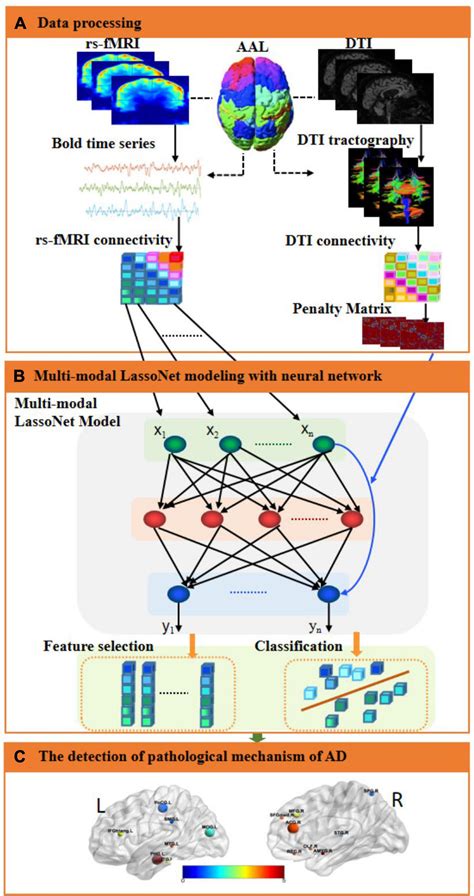 frontiers multi modal neuroimaging neural network based feature detection for diagnosis of