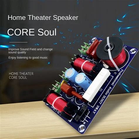 2X 3 Voies HiFi Haut Parleur Diviseur de FréQuence HiFi Crossover