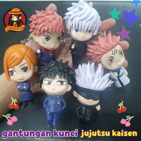 Jual Gantungan Kunci Figure Anime Jujutsu Kaisen Shopee Indonesia