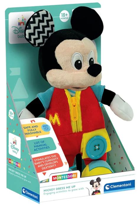 MASKOTKA PLUSZOWA MYSZKA MICKEY 29 CM DISNEY Clementoni 1800242462