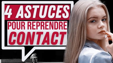 4 Conseils Infaillibles Pour Reprendre Contact Avec Son Ex YouTube