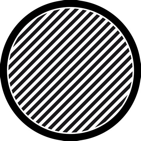 Alfombra vinilica redonda Patrón diagonal blanco y negro TenVinilo