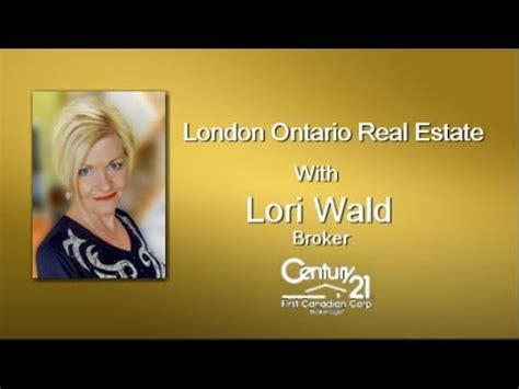 London Ontario Real Estate With Lori Wald Broker YouTube