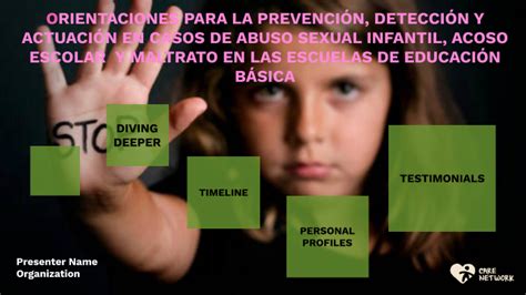 ORIENTANCIONES PARA LA PREVENCIÓN DETECCIÓN Y ACTUACIÓN EN CASOS DE