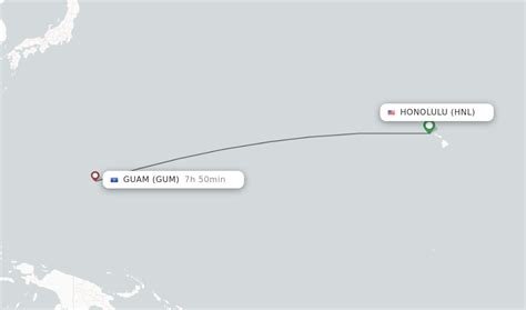 Direct Non Stop Flights From Honolulu To Guam Schedules