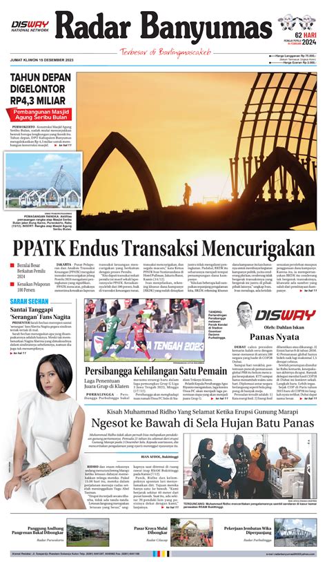 Epaper Jumat Desember Radar Banyumas Digital Edition