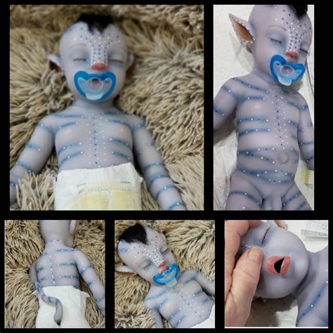 Reborn Baby Dolls Fully Silicone With Hair Boy Avatar Atelier Yuwa