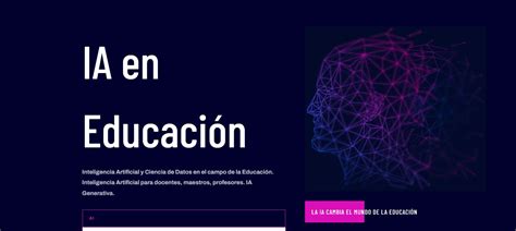Ia En Educaci N Inteligencia Artificial En Educaci N Iaeducacion Es