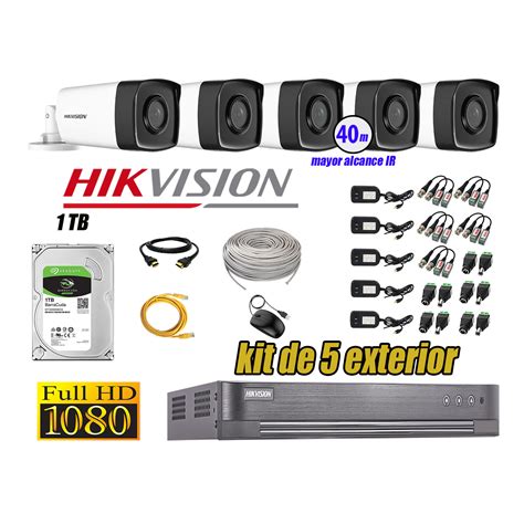 Ripley Kit C Mara Seguridad Hikvision Ri F F It