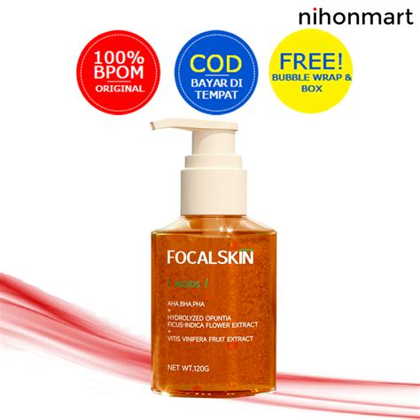 Jual Focalskin Bubble Blackhead Remover Facial Cleanser 120g Shopee