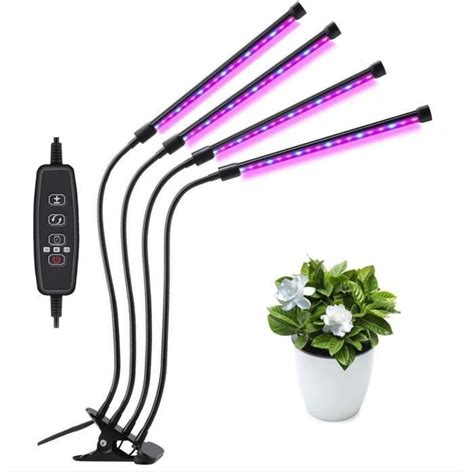 Lampe De Plante Led W Lampe Horticole T Tes Grow Light