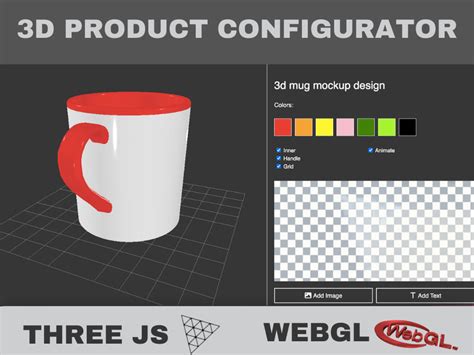 threejs 3d product configurator web animation with webgl threejs playcanvas upwork