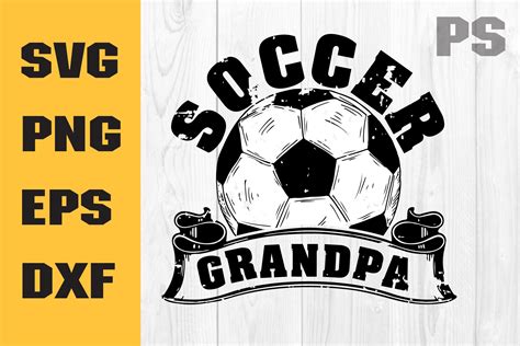 Soccer Grandpa SVG Graphic By ILukkystore Creative Fabrica