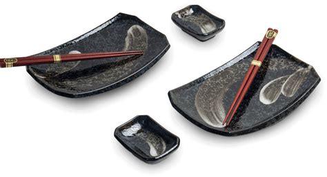 Zestaw Do Sushi Ansen Czarny Element W Edo Japan