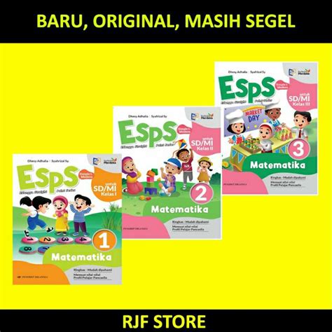 Jual ESPS MATEMATIKA SD MI KLS 1 2 3 KURIKULUM MERDEKA PLUS FILE