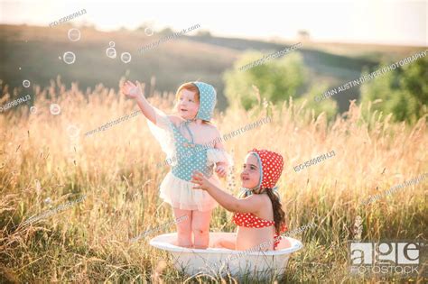 Two Girls Tub Telegraph