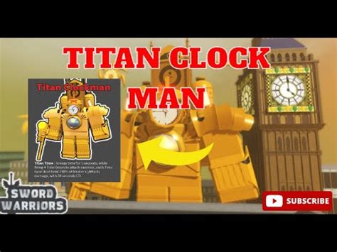 Titan Clockman Update Sword Warrior YouTube