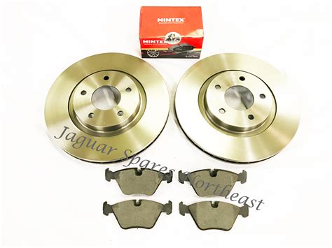 XK8 XKR FRONT BRAKE DISCS AND BRAKE PAD KIT C2C41250 JLM21917