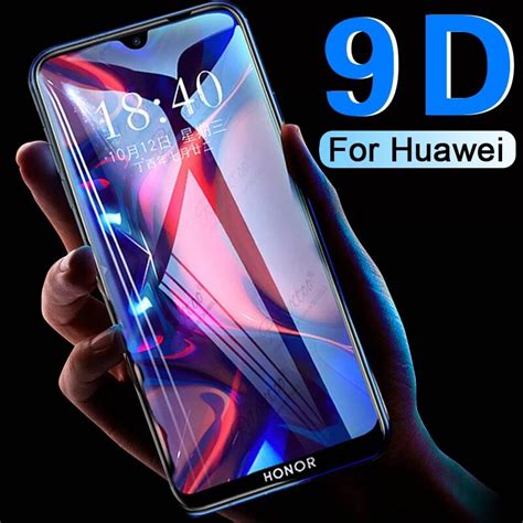 Vidrio Templado Curvo D Para Huawei Y Y Y Y Pro Protector