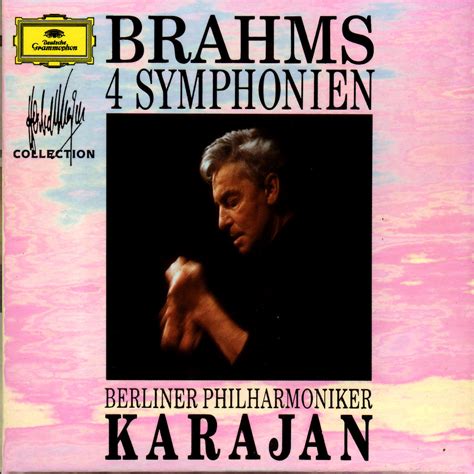 BRAHMS 4 Symphonien Karajan 1978 Deutsche Grammophon