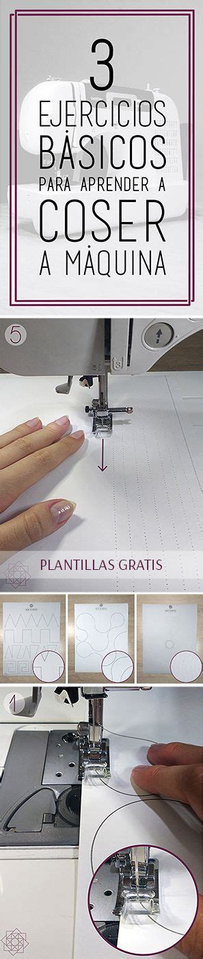 Costura paso a paso 3 ejercicios básicos para aprender a coser a