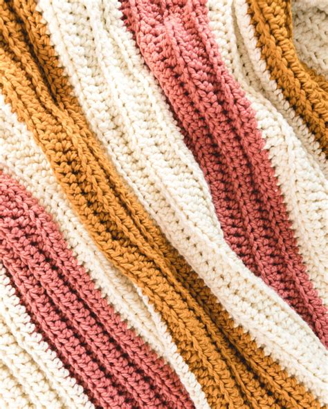 How To Crochet A Blanket Free Pattern Sarah Maker