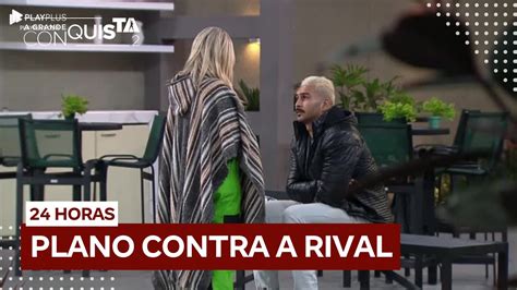 Brenno diz para Lizi que vai fazer Edlaine ignorá lo e dar patadas