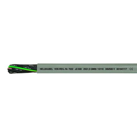 Cable Control JZ 500 De HELUKABEL Durabilidad Para Industria