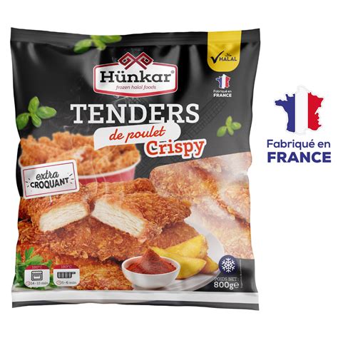 Tenders de Poulet Crispy 800g HÜNKAR