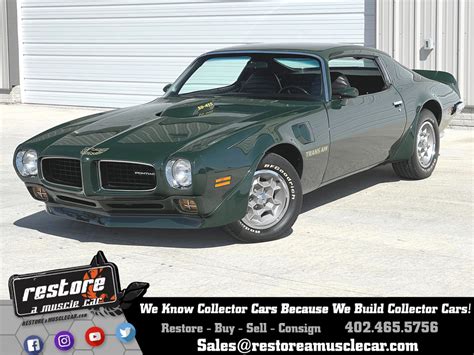 1973 Pontiac Trans Am SD Restore A Muscle Car LLC