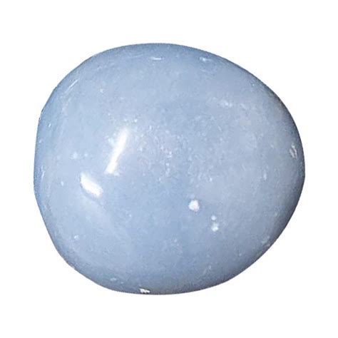 Anhidrita Angelite Tumbled Rock Identifier