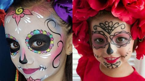 Maquillaje de catrina para niña sencillo 5 ejemplos para este