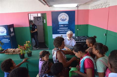 Prefeitura do Rio inaugura duas cozinhas comunitárias na cidade Rio