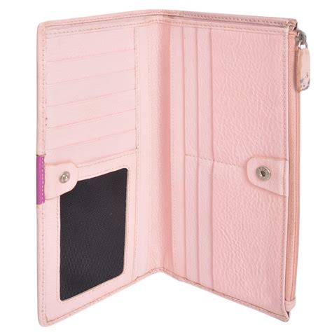 Genuine Leather Pink Ladies Wallet Leatherman Fashion Private Limited