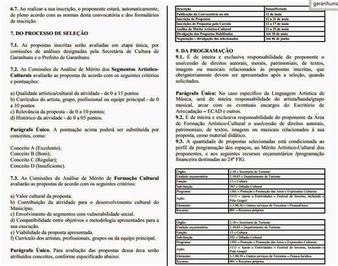 V C Garanhuns Prefeitura abre convocatória que vai selecionar artistas