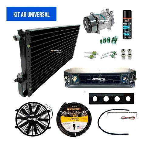 Kit Ar Condicionado Automotivo Universal Compressor Mercado Livre