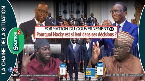 MACKY SALL NOMME AMADOU BA BAYE ASSANE REWMI BENE MINISTRE MOKOY