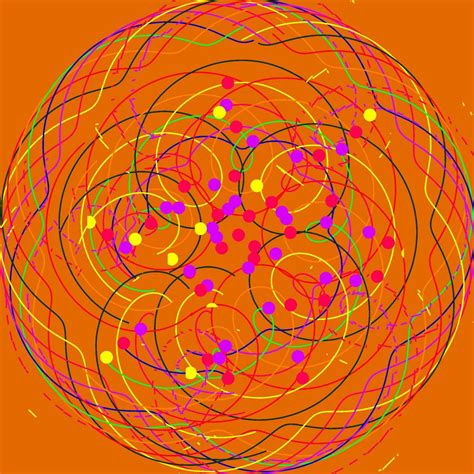 Una galaxia de colores rompecabezas en línea