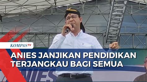 Di Hadapan Pendukungnya Anies Suarakan Isu Perubahan Janjikan