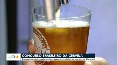 Jornal do Almoço SC Blumenau Começa a montagem para o Concurso