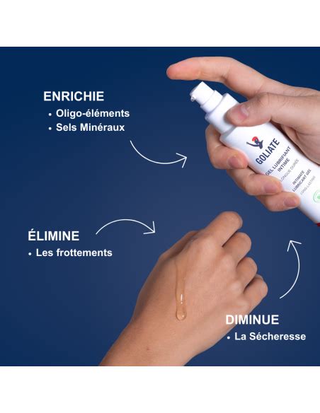 Gel lubrifiant intime Goliate lubrifiant longue durée bio et végan