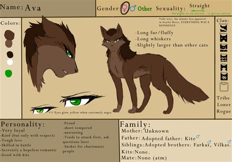 Warrior Cat Oc Ref Sheet