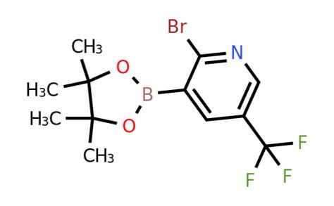 2 Bromo 5 Trifluoromethyl Pyridin 3 Ylboronic Acid Pinacol Ester