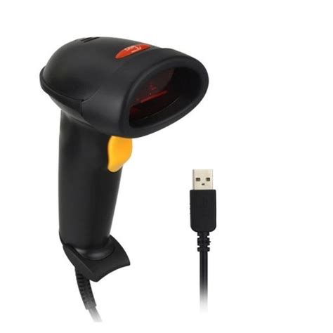 Taotronics Tt Bs Black Usb Automatic Wired Handheld Laser Barcode
