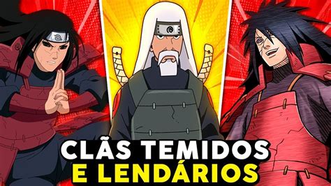 Os Cl S Mais Fortes Em Naruto E Boruto Youtube